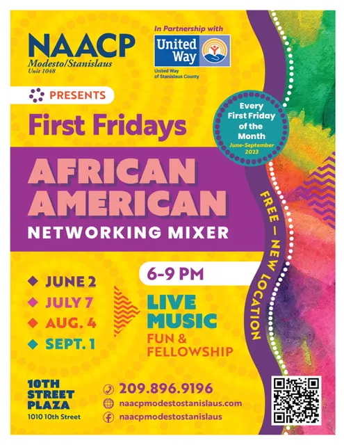 First Fridays Flyer_UW and NAACP_JPG | Central Valley Voice